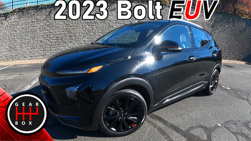 Jason's 2023 Chevrolet Bolt EUV Premier Redline Review - Gearbox Car ...