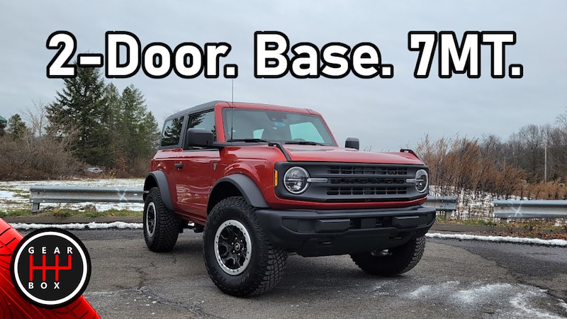 Jason's 2022 Ford Bronco Base Review - Gearbox Car Reviews